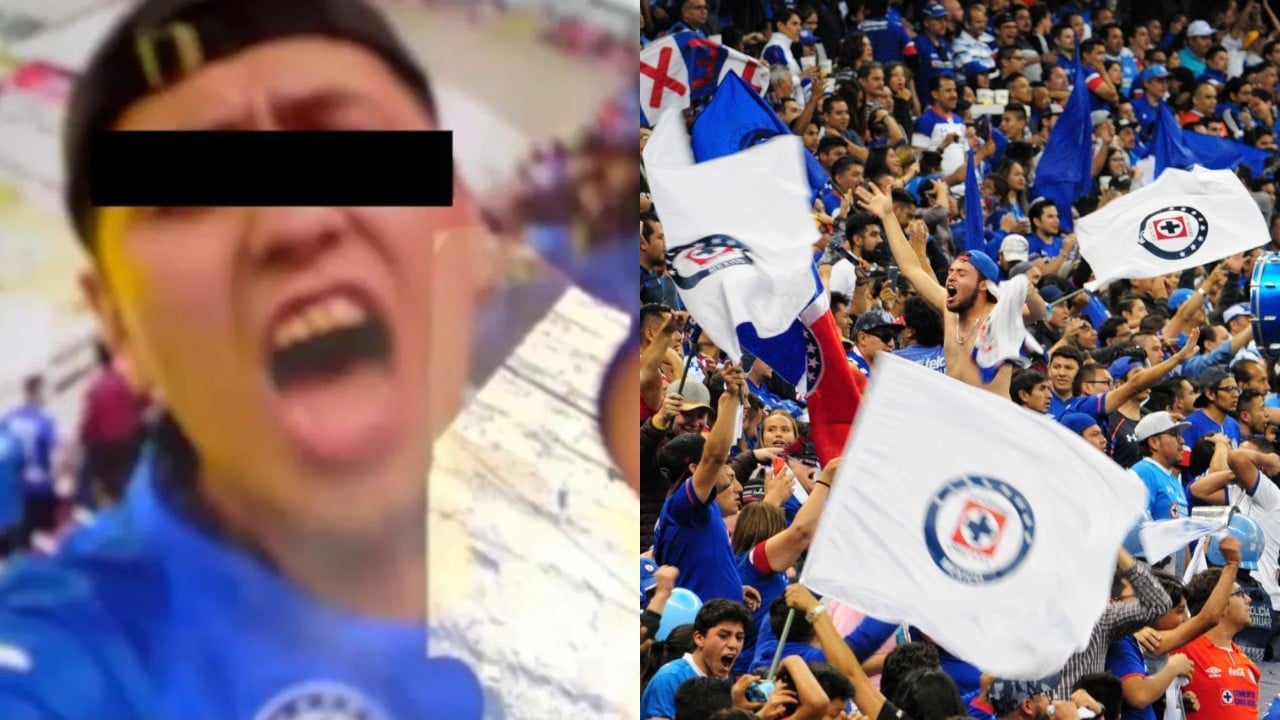 Tras el triunfo del Cruz Azul ante el Pachuca, aficionado se quita la ...