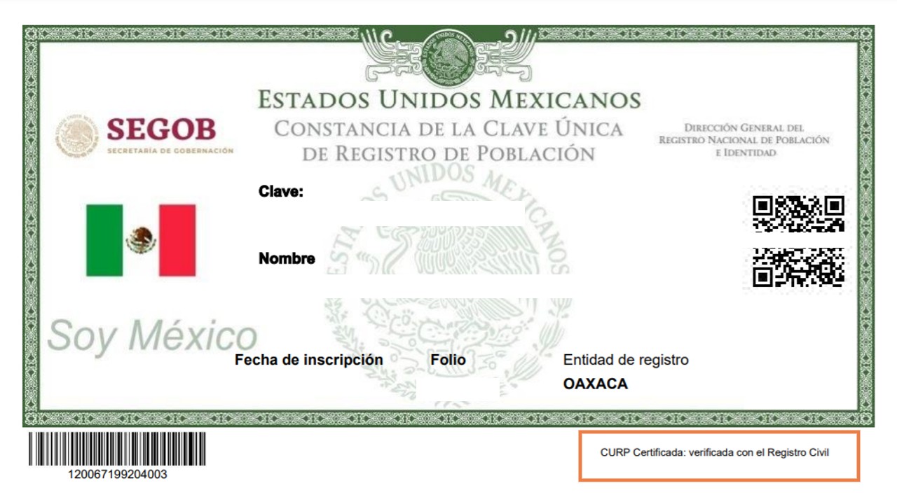 ¿Qué es la CURP certificada? Aquí te explicamos los cambios.