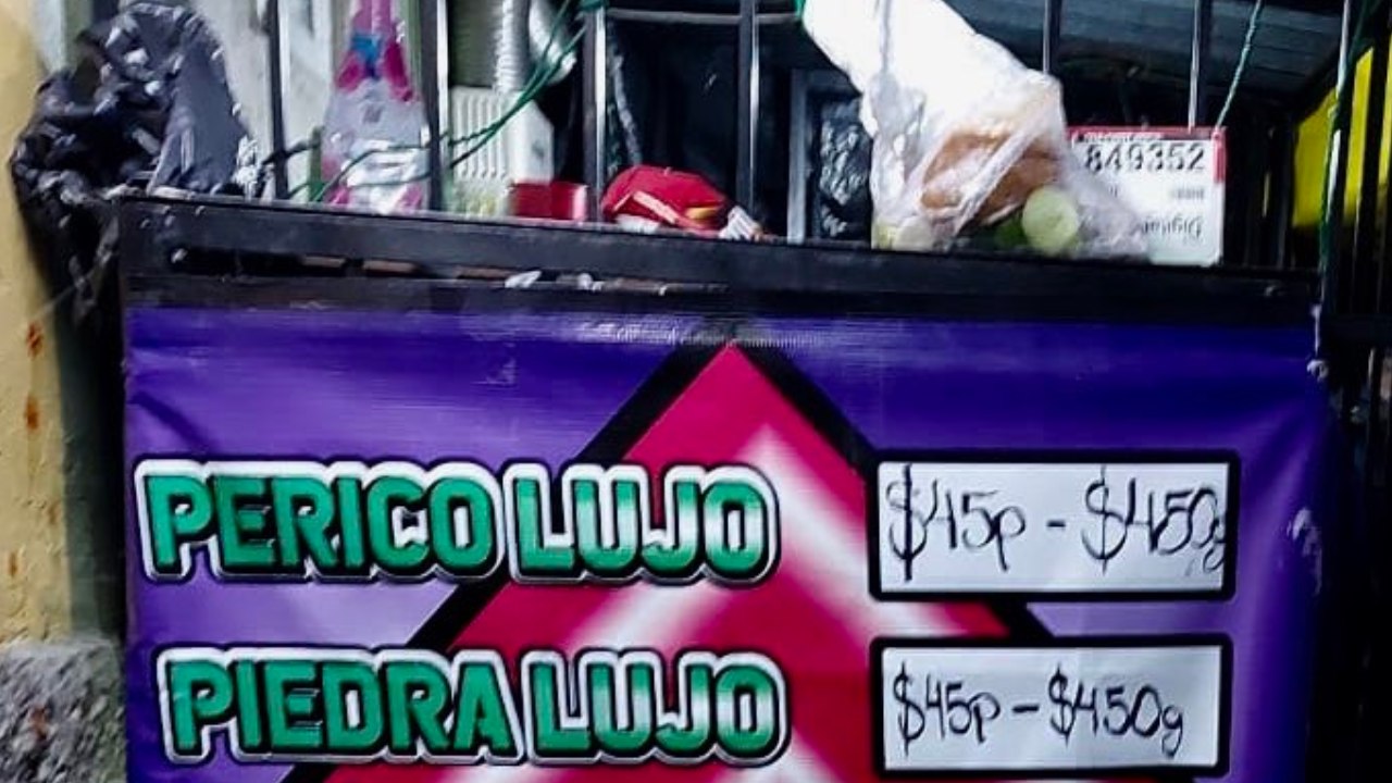 "Perico de lujo": Así vendían su droga en las calles de la CDMX