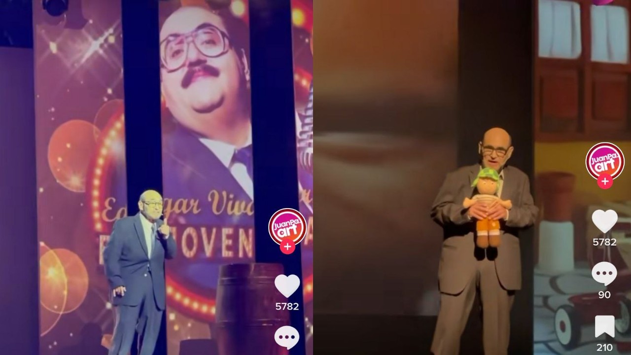 Édgar Vivar interpreta al Señor Barriga a sus 73 años, "da más tristeza ...