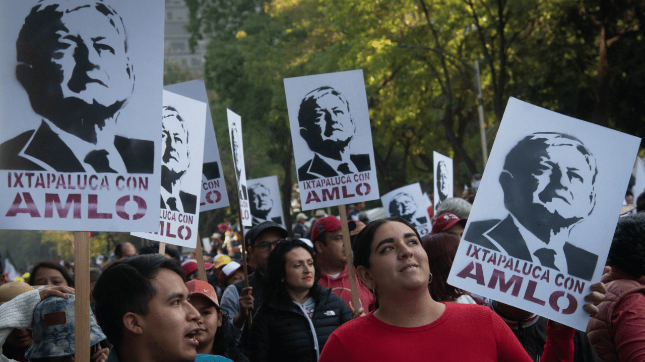 Los ‘otros datos’ en la marcha de AMLO por la 4T