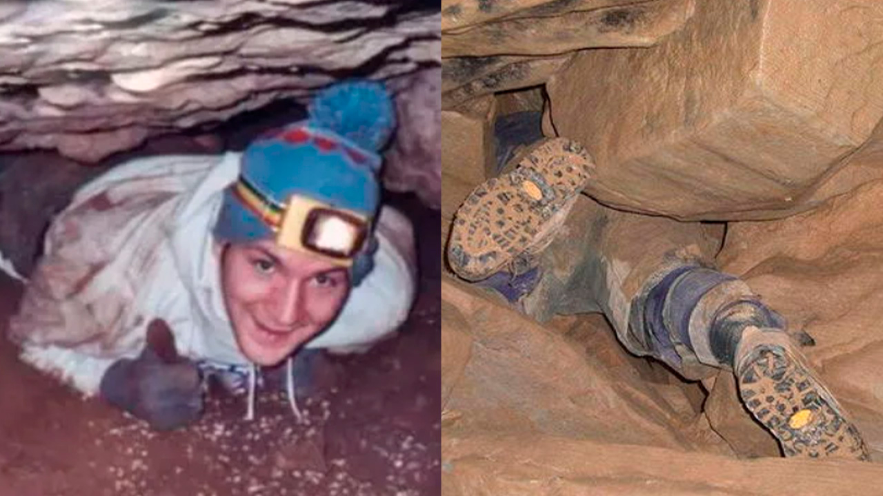 Hombre queda atrapado en una cueva y muere, esta es su historia
