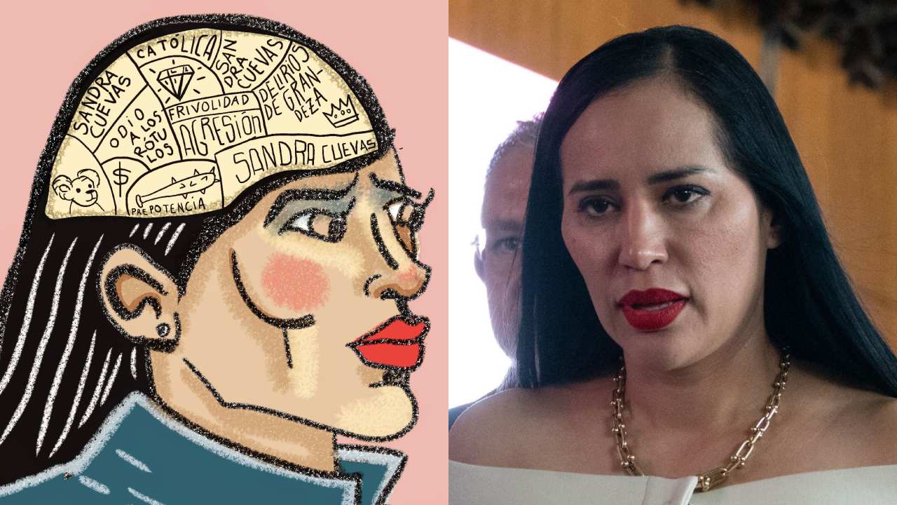 Sandra Cuevas se enoja y amenaza a caricaturista por hacerle un cartón